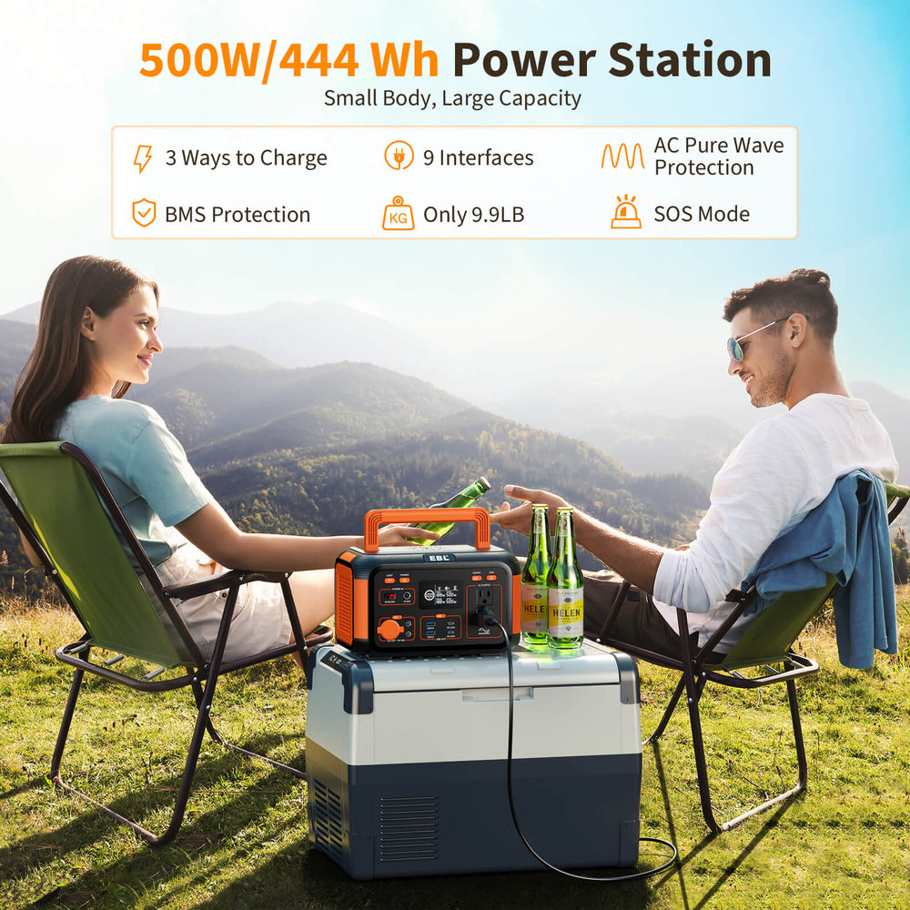 【💥Hot Sale】EBL Portable Power Station 500W Mini