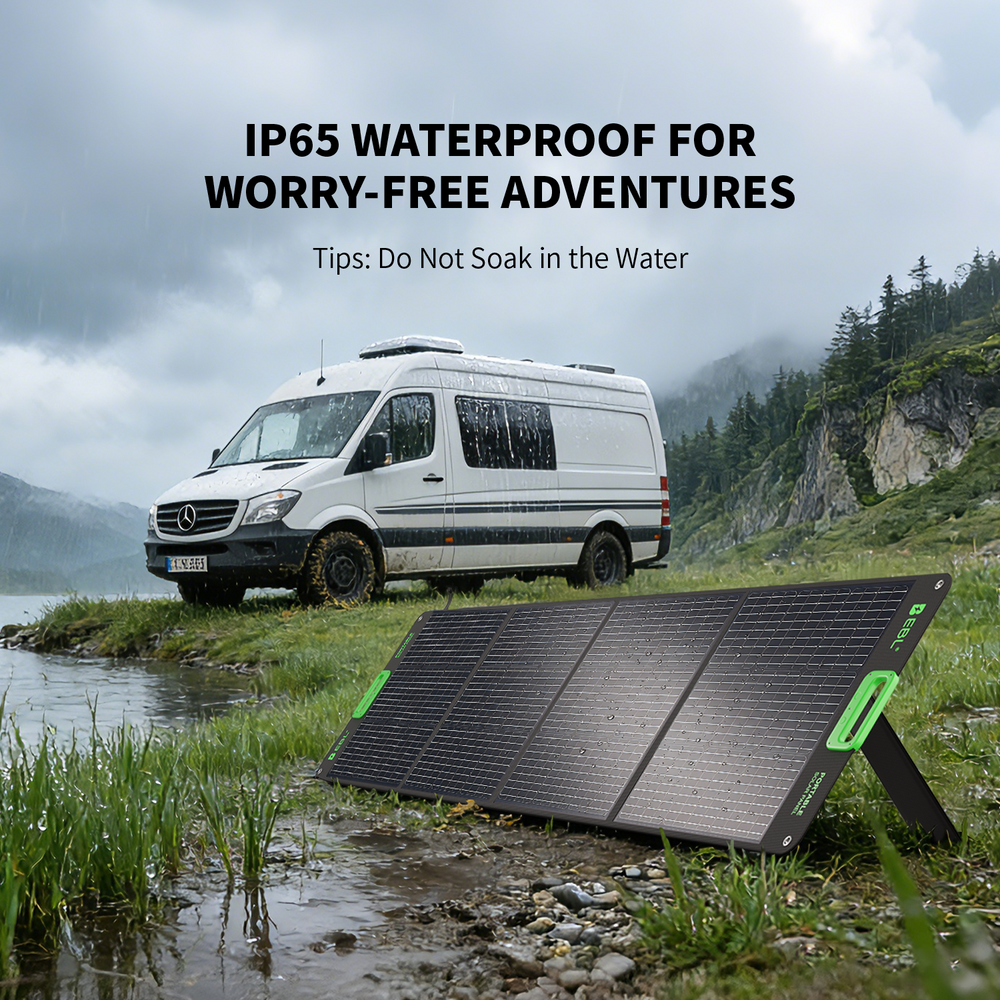 Shop EBL 200W Foldable and Portable Solar Panel