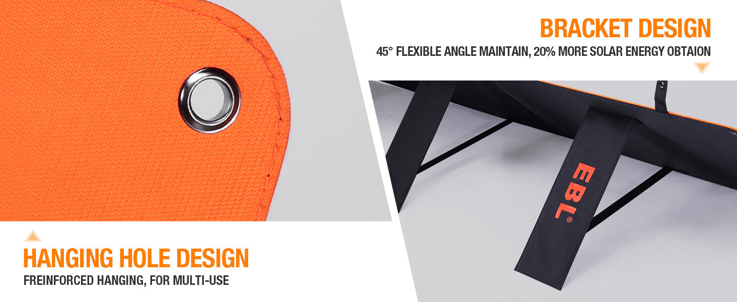 Shop EBL 200W Foldable and Portable Solar Panel – EBLOfficial