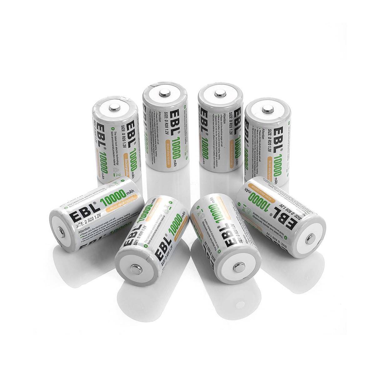 High capacity D size rechargeable battery 10,000mAh